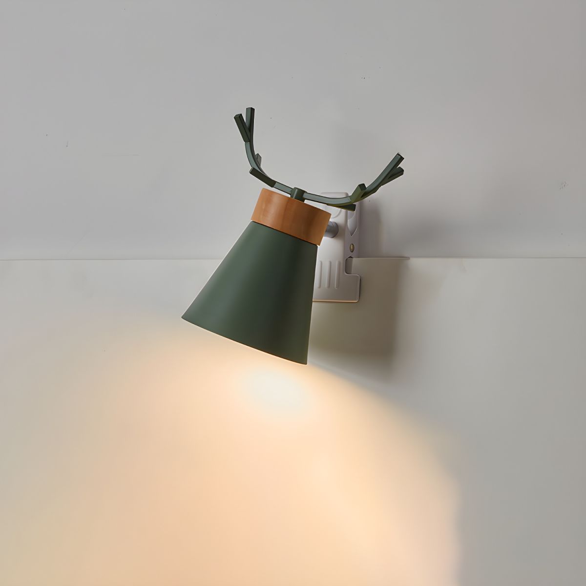 Table Lamp with Clamp Base Modern Macaron Style | compact clip‑on table ...